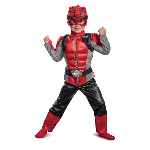 Costumes | Disguise Power Rangers Beast Morpher Toddler Classic Red ...